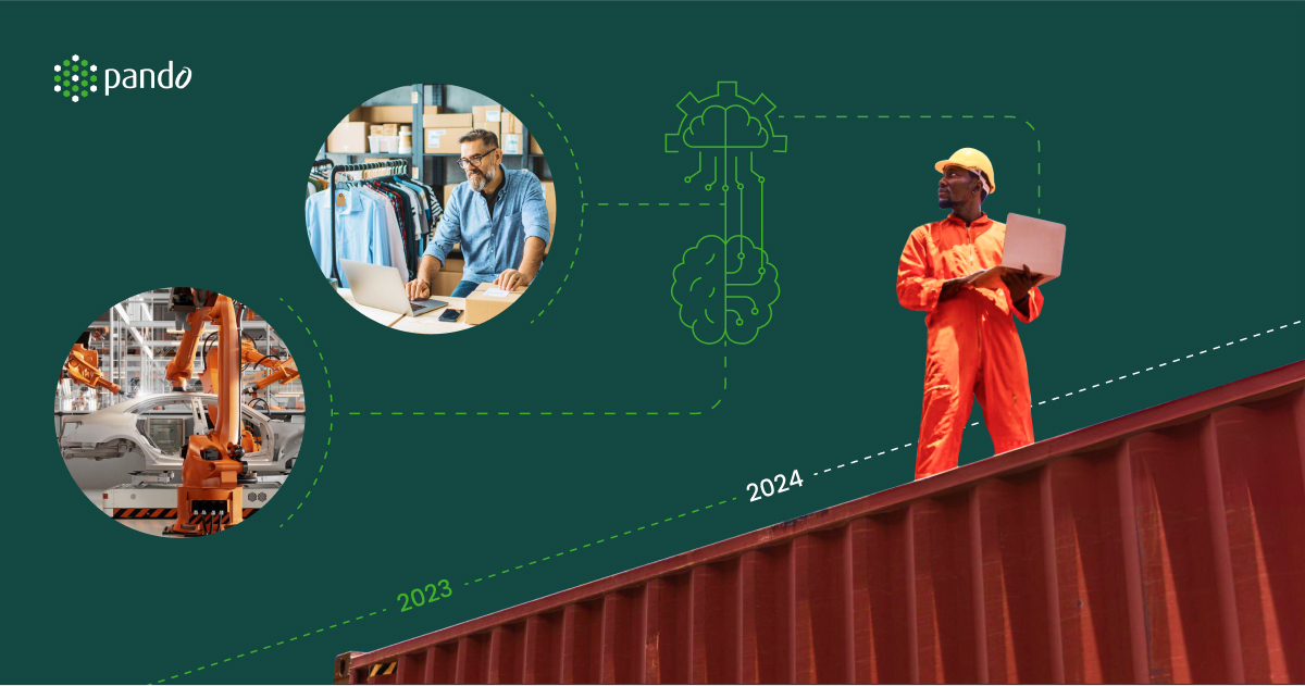 Pando witnessed the market evolve and a surge in logistics AI technology adoption by ...